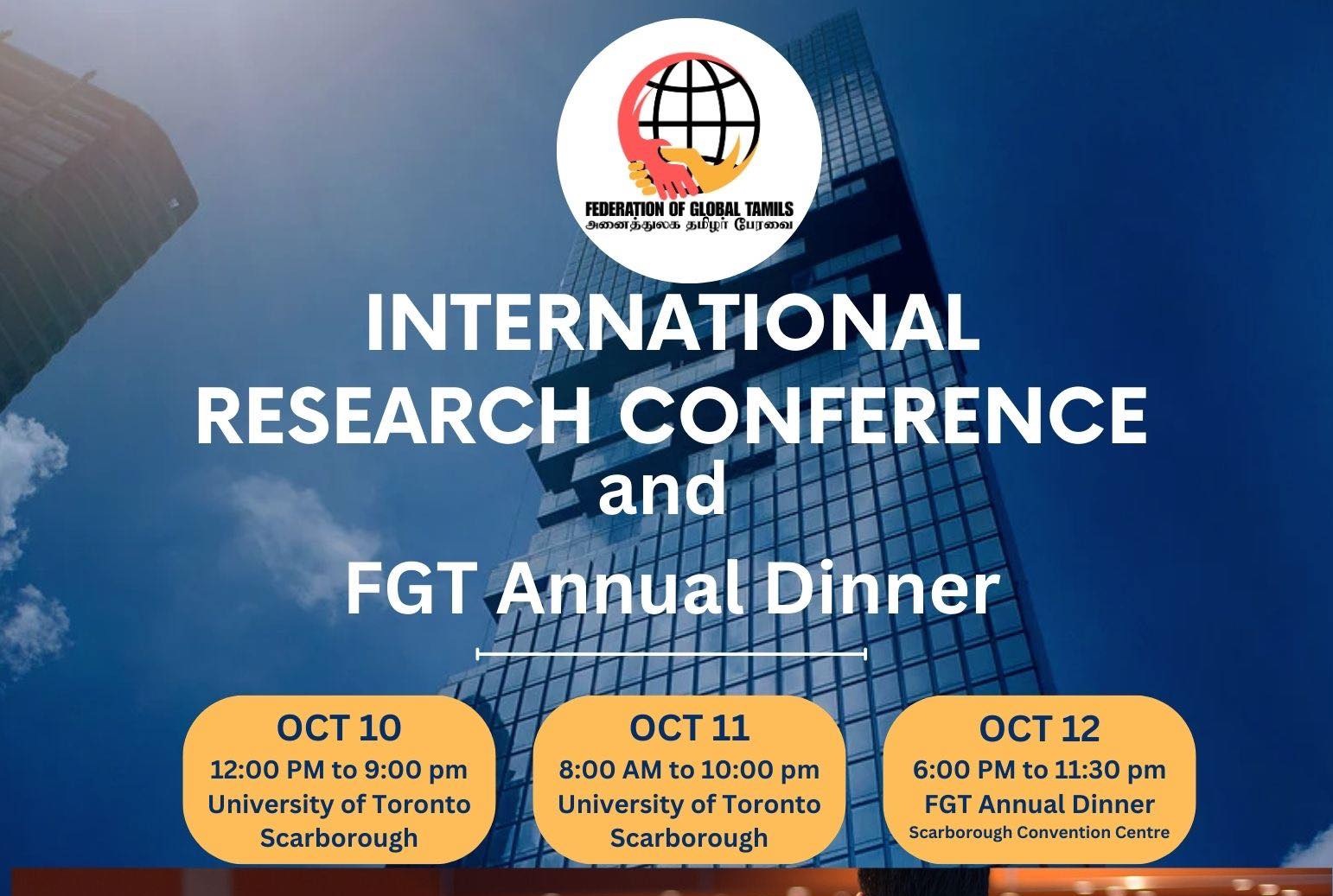 FGT – Information Sharing Meeting - International Academic Conference